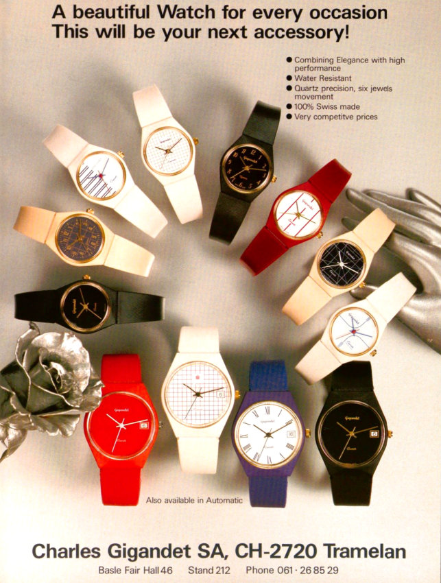 The true story of Gigandet watches