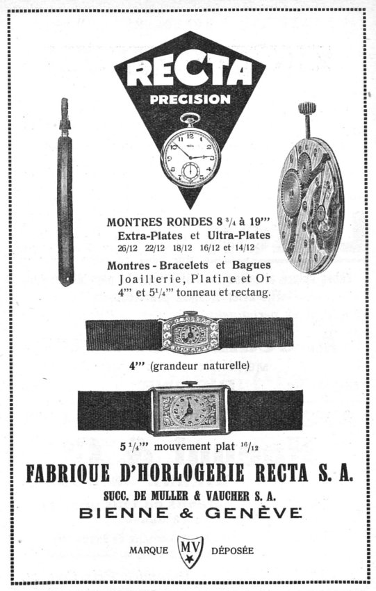 The true story of Recta watches