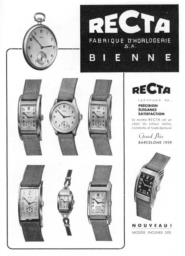 The true story of Recta watches